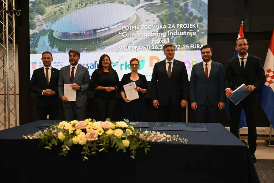 | U Novskoj potpisan ugovor za projekt “Centar gaming industrije” – faza I