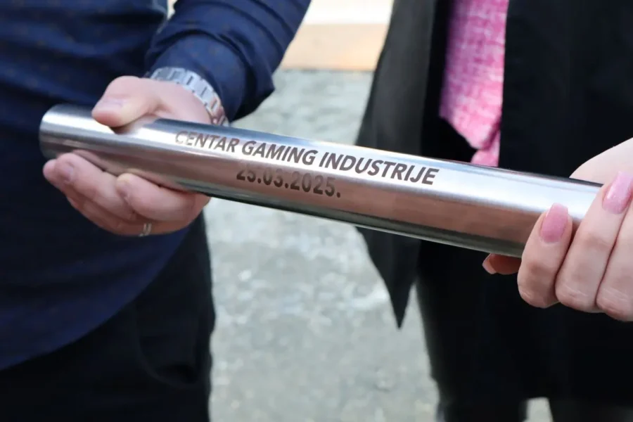 | Položen kamen temeljac za izgradnju Centra gaming industrije u Novskoj